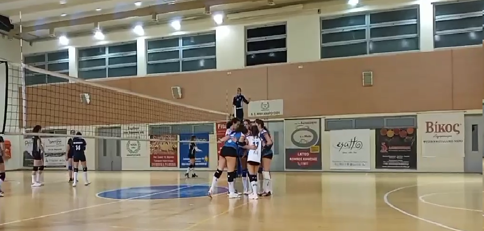 Βόλεϊ Παγκορασίδες 1, ΑΣ Νίκη Αμαρουσίου-ΑΟ Βριλησσίων 3-0 σετ - Niki ...
