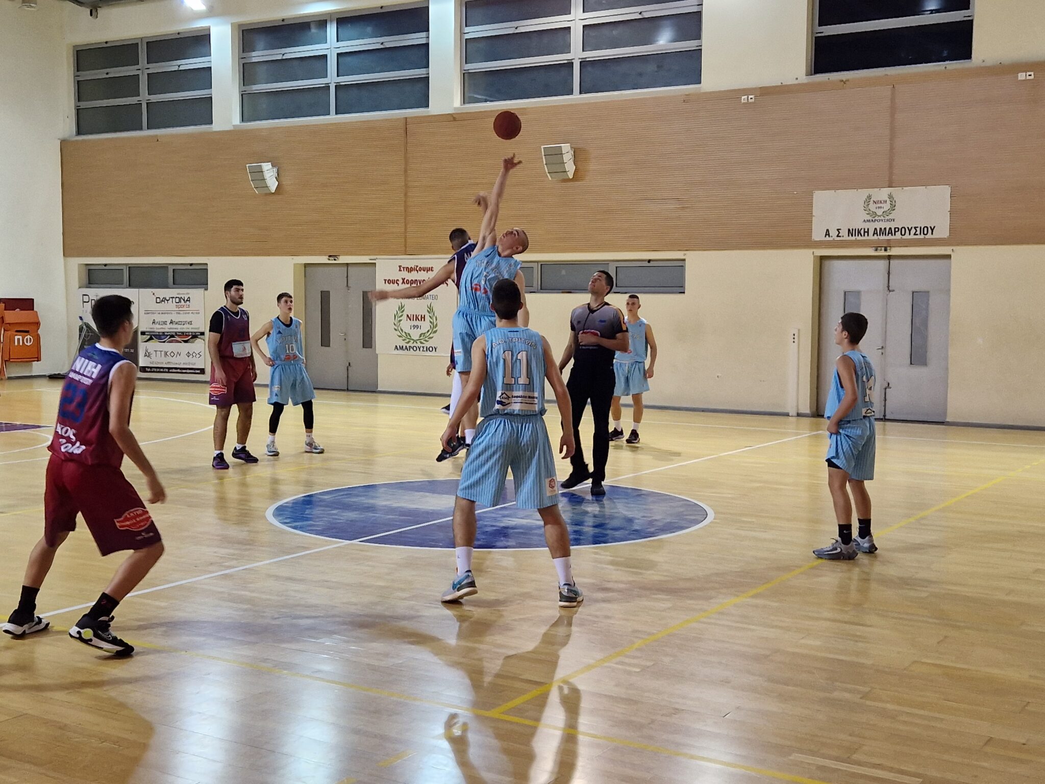 Νίκησε εύκολα εντός έδρας η ομάδα των Εφήβων - Niki Amarousiou